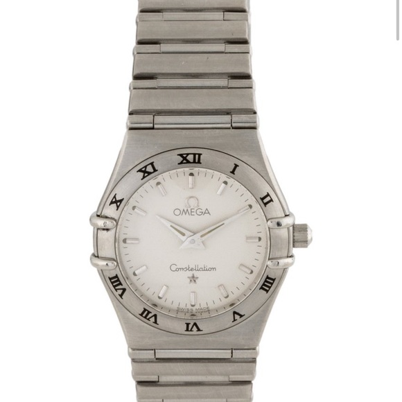 Omega | Accessories | Omega Constellation Silver Watch | Poshmark